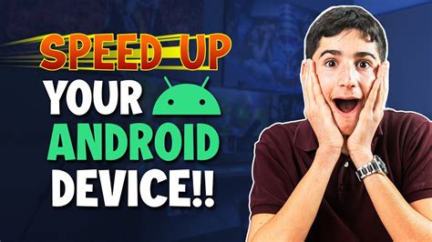 Speed Up Your Android Device Without Installing Any Software Youtube