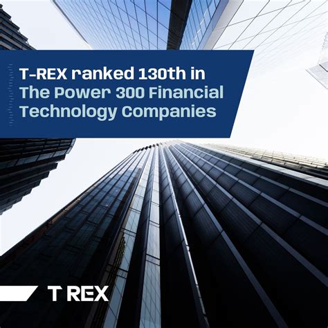 T Rex On Linkedin T Rex Is Proud To Be Featured By The Financial