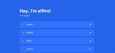 GitHub Ilmaelfiraa Linktree My Links