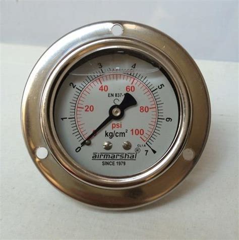 Oil Pressure Gauges Brassssms Material At Best Price In Rajkot Nilesh Instrument Industries