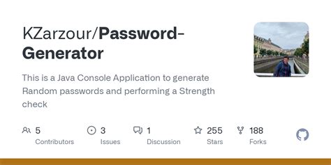 Github Kzarzourpassword Generator This Is A Java Console
