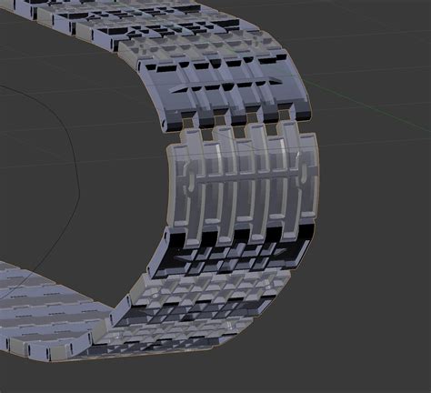 Problems With Tank Tracks Arrray And Curve Modifier And More Modeling Blender Artists