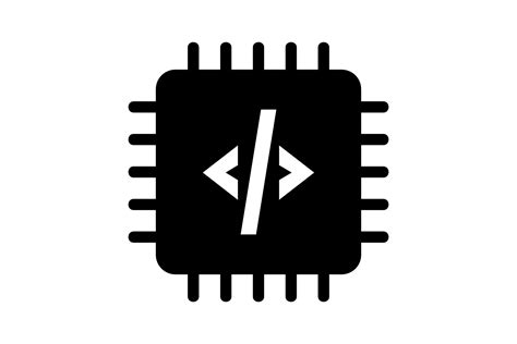 Computer Cpu With Coding Symbol Graphic By Sekitarief Creative Fabrica