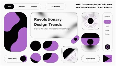 Ghl Glassmorphism Css How To Create Frosted Glass Effects