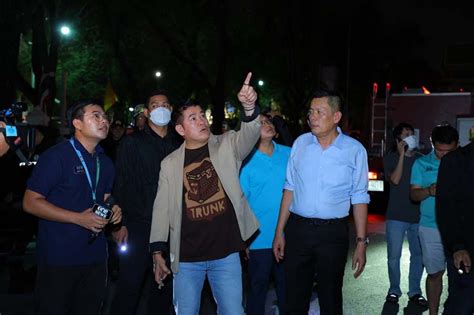 ในประเทศ ธรรมนัสรุดเข้ากระทรวงเกษตรฯ หลังไฟไหม้ กำชับให้ตรวจสอบ