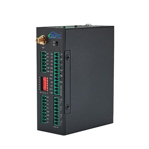 Rs485 8di 6ai 4do Cellular Flow Meter Data Aquisition Sms Alarm