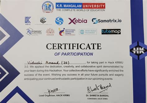 Vidushi Anand On Linkedin Hackkrmu Hackathon Innovation Retailtech Teamforesighters