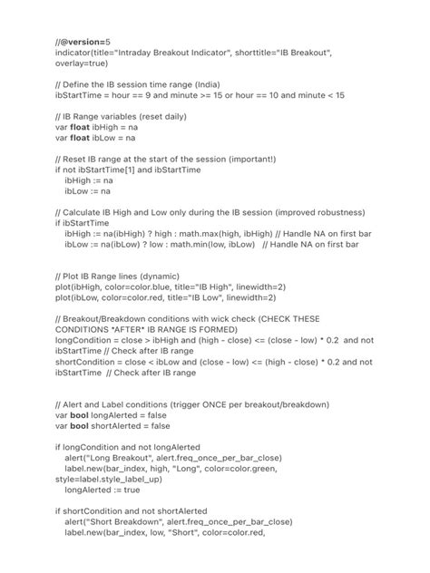 Intraday Orb Pine Script Pdf