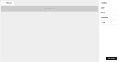 React Beautiful Dnd Examples Codesandbox