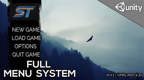 Unity Asset Review By Jon Jon Games Main Menu System By Speedtutor