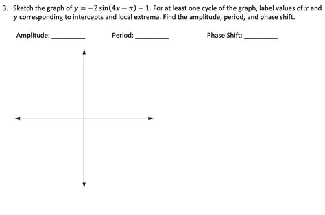Solved Sketch The Graph Of Y Sin X For At Chegg Com