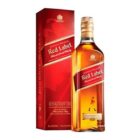 Whisky Johnnie Walker Red Label 750 Ml Na Bebida Online