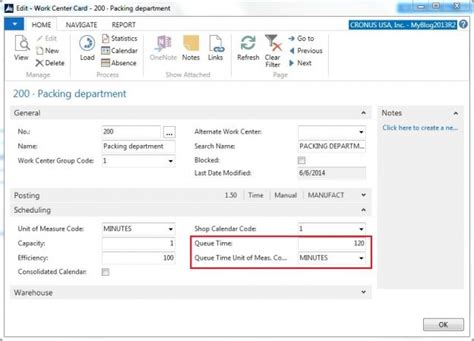 Production Lead Time Using Routings In Microsoft Dynamics Nav Olof
