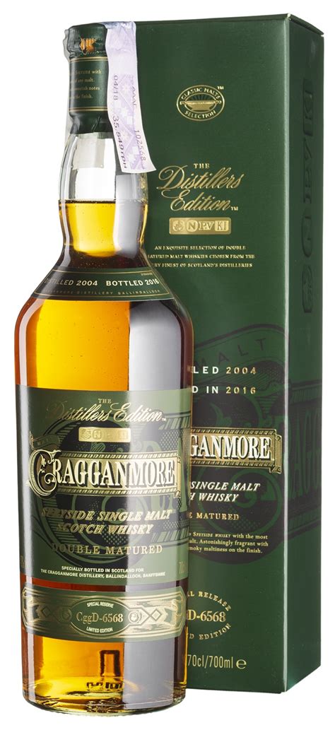 Виски Cragganmore 2004/2016 Distillers Edition (Краганмо 2004/2016 ...