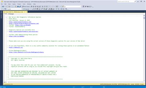 Sql Server Diagnostic Information Queries For January 2023 Glenns