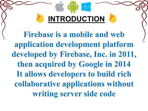 Firebase Ppt Free Download
