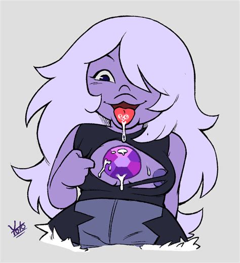 Rule 34 Amethyst Steven Universe Big Breasts Big Lips Boob Window Cartoon Network Chest