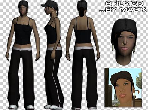 Grand Theft Auto San Andreas San Andreas Multiplayer Mod Video Game Woman Png Clipart Arm
