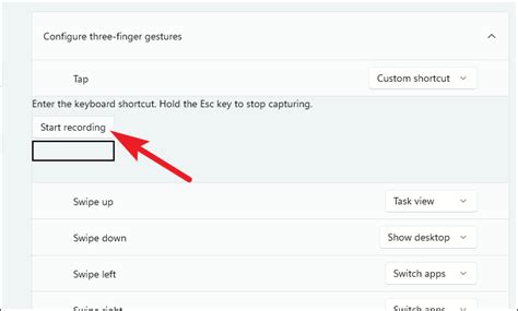How To Set Gestures In Windows 11