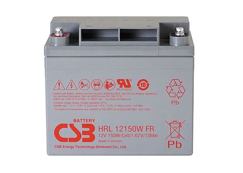 Hrl Vrla Agm Battery Celltech
