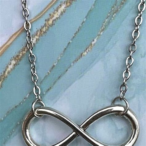 Infinity Necklace Tsitp Etsy