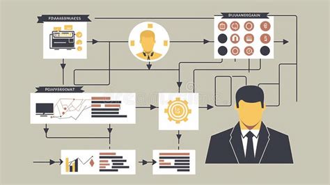 Modern Business Dashboard Visual Dashboard Visual Tool Stock Illustration Illustration Of