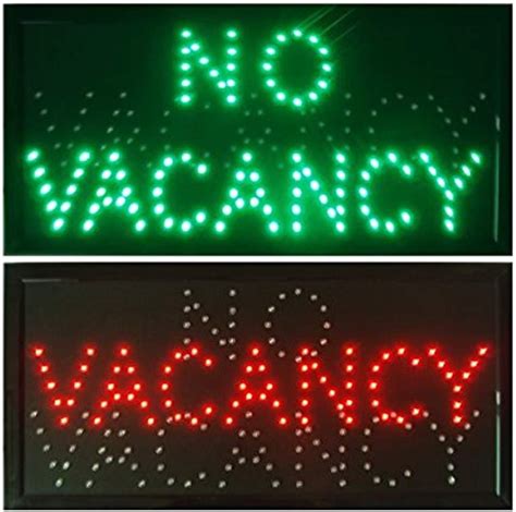Chenxi Vacancy No Vacancy Hotel Motel Led Store Open Sign Neon Light