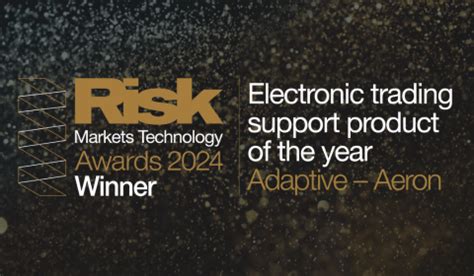 Aeron Messaging Sponsored By Adaptive Winner As Electronic Trading