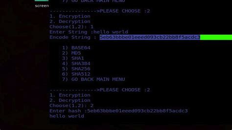 Cypher Crypto Cipher Encode Decode Hash