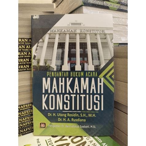 Jual Pengantar Hukum Acara Mahkamah Konstitusi Shopee Indonesia