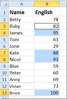 How To Find Or Select Cells Based On Certain Criteria In Excel