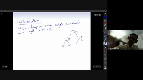 cs5800 adsa lec 30 implementation of prim s algorithm part 1 youtube