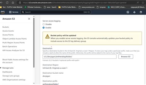 Aws Cloudtrail And S3 Server Access Logging