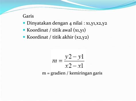Ppt Komputer Grafik Algoritma Garis Naïve Dan Dda Powerpoint Presentation Id 2654473