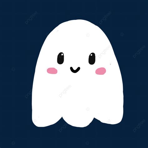 귀여운 흰색 유령 스티커 일러스트 미소 귀신 귀엽다 상표 Png 일러스트 및 Psd 이미지 무료 다운로드 Pngtree
