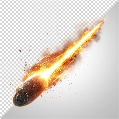 Flying Meteor Png Premium Ai Generated Psd