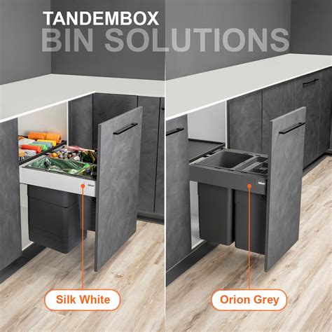Blum Bin Solutions Tandembox Kitchen Interior Kitchen Solutions Kitchen Bin