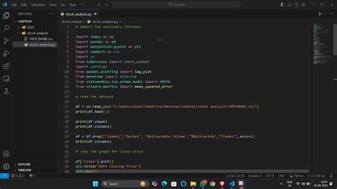 Alpit Goyal On Linkedin Stockanalysis Arima Datascience Python Timeseriesanalysis