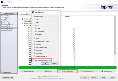 Ispirer Toolkit Import Configuration Ispirer Knowledge Base