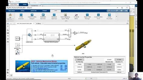 AUV Deep Dive MATLAB Simulink