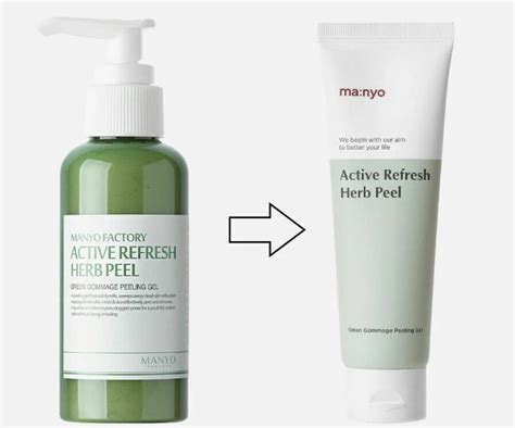 Купить пилинг-скатка для лица manyo active refresh herb peel 120 мл с ...