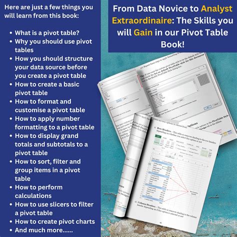 The Ultimate Guide To Understanding Pivot Tables The Excel Spreadsheet Book To Perform Data