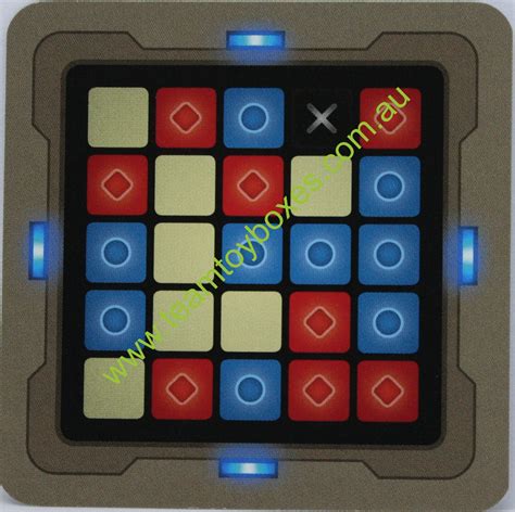 Parts Only Codenames Board Game 1 Key Card Only Team Toyboxes