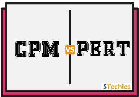 What Is PERT And CPM Differences With Comparison Chart