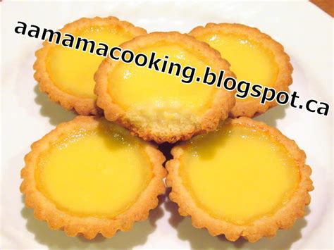 Aa Mama 港式牛油曲奇皮蛋撻 Hong Kong Style Egg Tart With Butter Cookie Crust