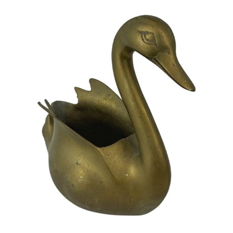Smooth Brass Swan 69806960 Png