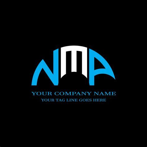 Nmp Letter Logo Creative Design With Vector Graphic 8144979 Vector Art At Vecteezy