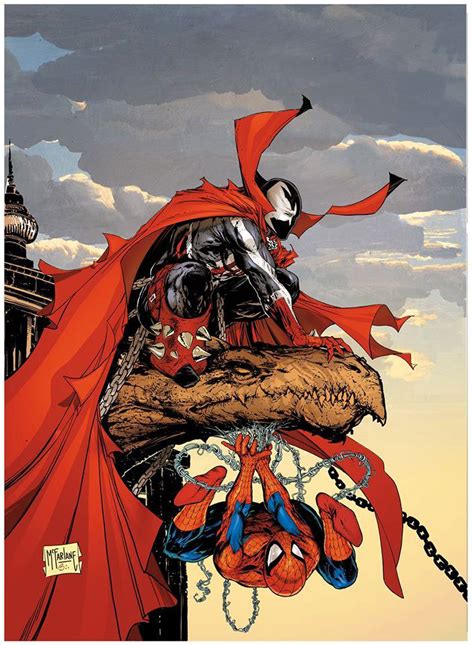 The Only Time Spider Man And Spawn Have Been On The Same Page