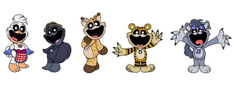 Rejected Smiling Critters By Yuyu Bi On Deviantart