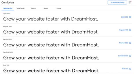 The Best Google Fonts Sorted By Popularity Dreamhost